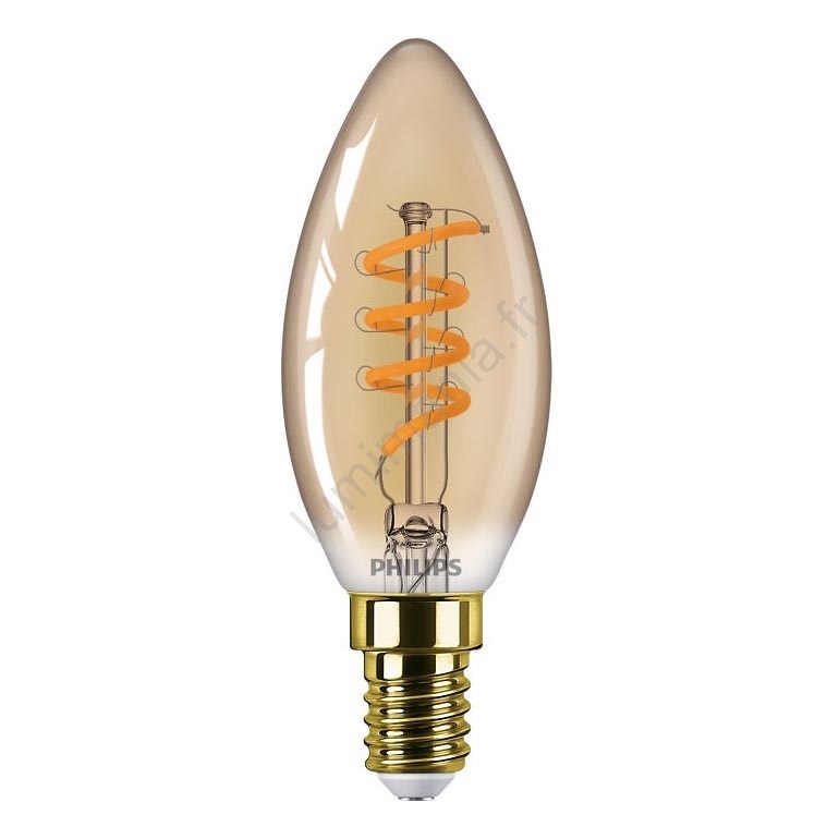 Ampoule LED à intensité variable VINTAGE Philips B35 E14/2,5W/230V ...