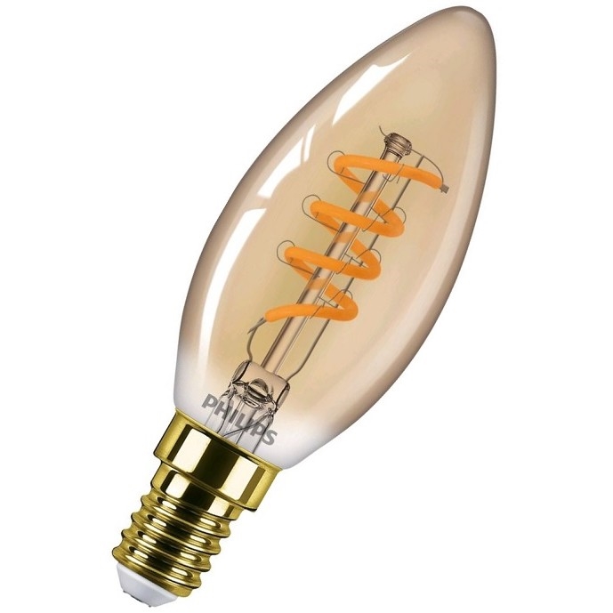 Ampoule LED à intensité variable VINTAGE Philips B35 E14/2,5W/230V ...
