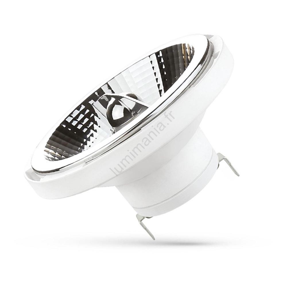 Ampoule LED AR111 G53/12W/12V 3000 K | Lumimania