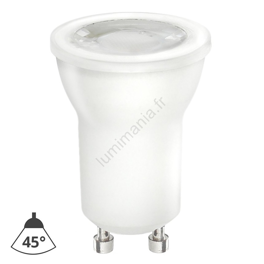 Ampoule LED GU10-MR11/2W/230V 4000K 45° blanc | Lumimania