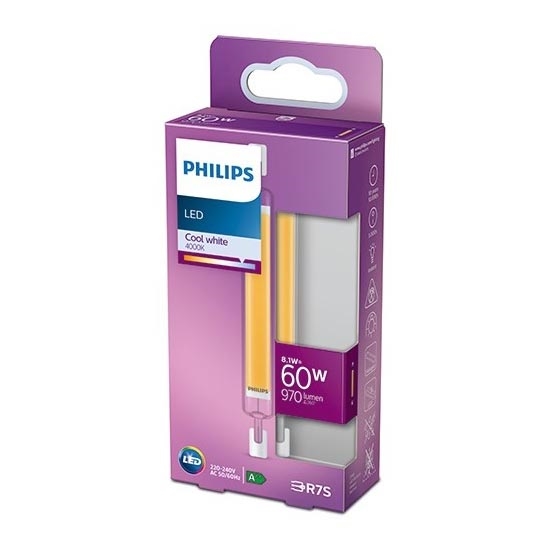 Ampoule LED Philips R7s/8,1W/230V 4000K 118 mm | Lumimania