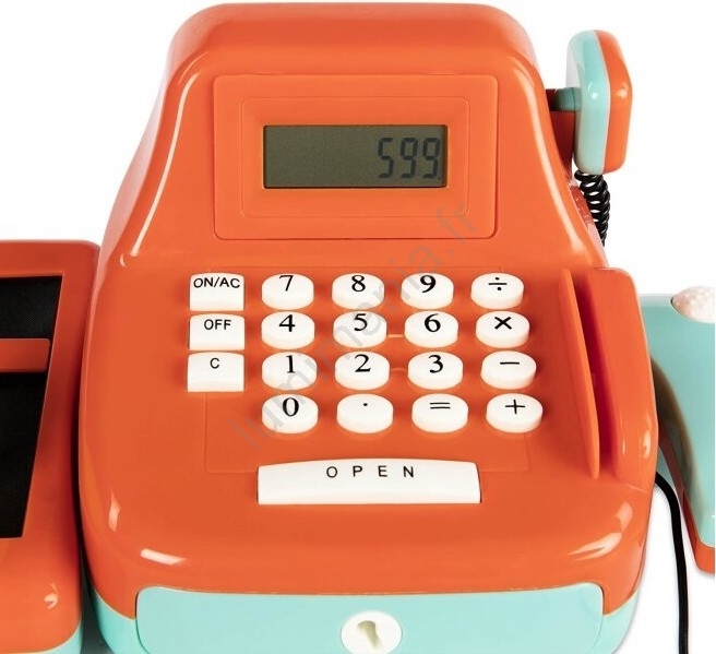 B-Toys - Caisse enregistreuse enfant avec bruits et calculette | Lumimania