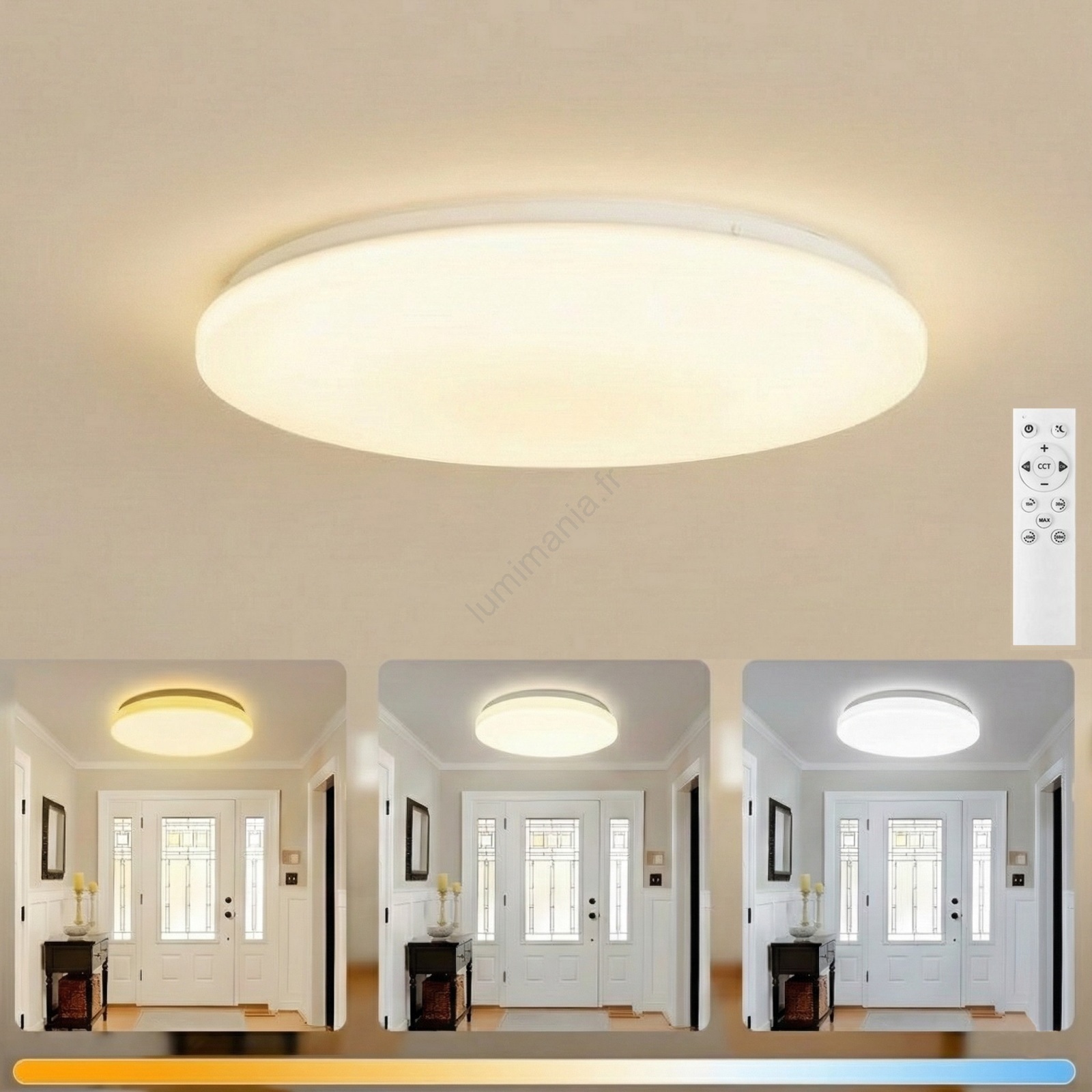 Brilagi - Plafonnier LED dimmable MILKY WAY LED/36W/230V 3000-6500K ...