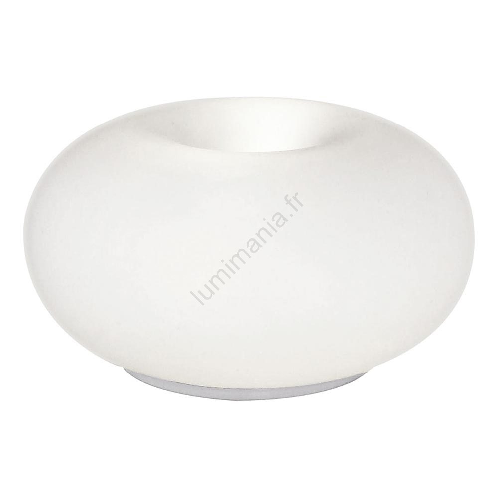 EGLO 86818 - lampe de table OPTICA 2xE27/60W verre opale blanc | Lumimania