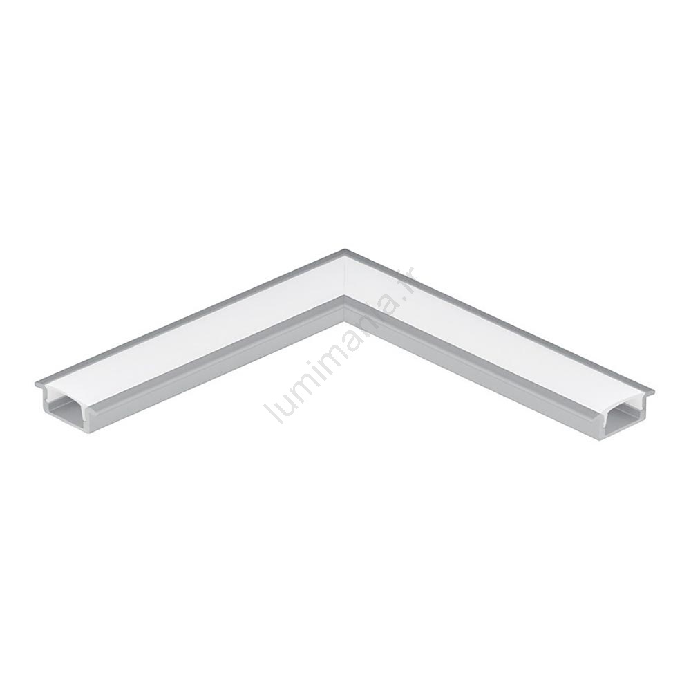 Eglo 98979 - Profil d'angle pour rubans LED RECESSED 23x9x110 mm ...
