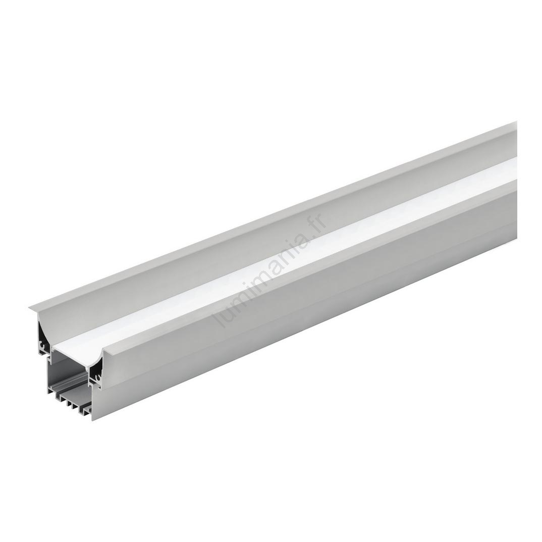 Eglo 98999 - Profil encastré pour rubans LED RECESSED 65x45x1000 mm ...