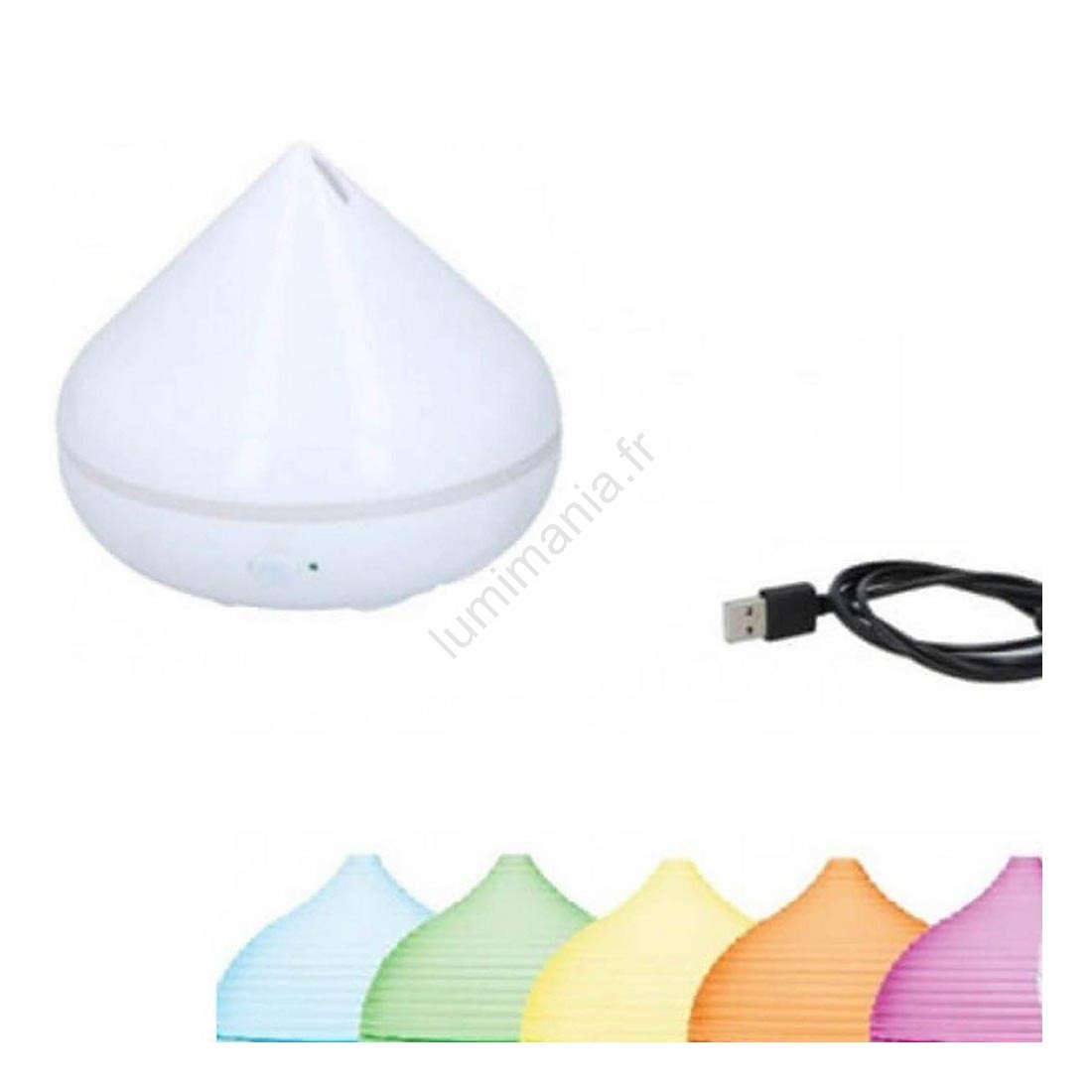 Grundig - Diffuseur d'arômes LED RGB 6xLED/USB | Lumimania