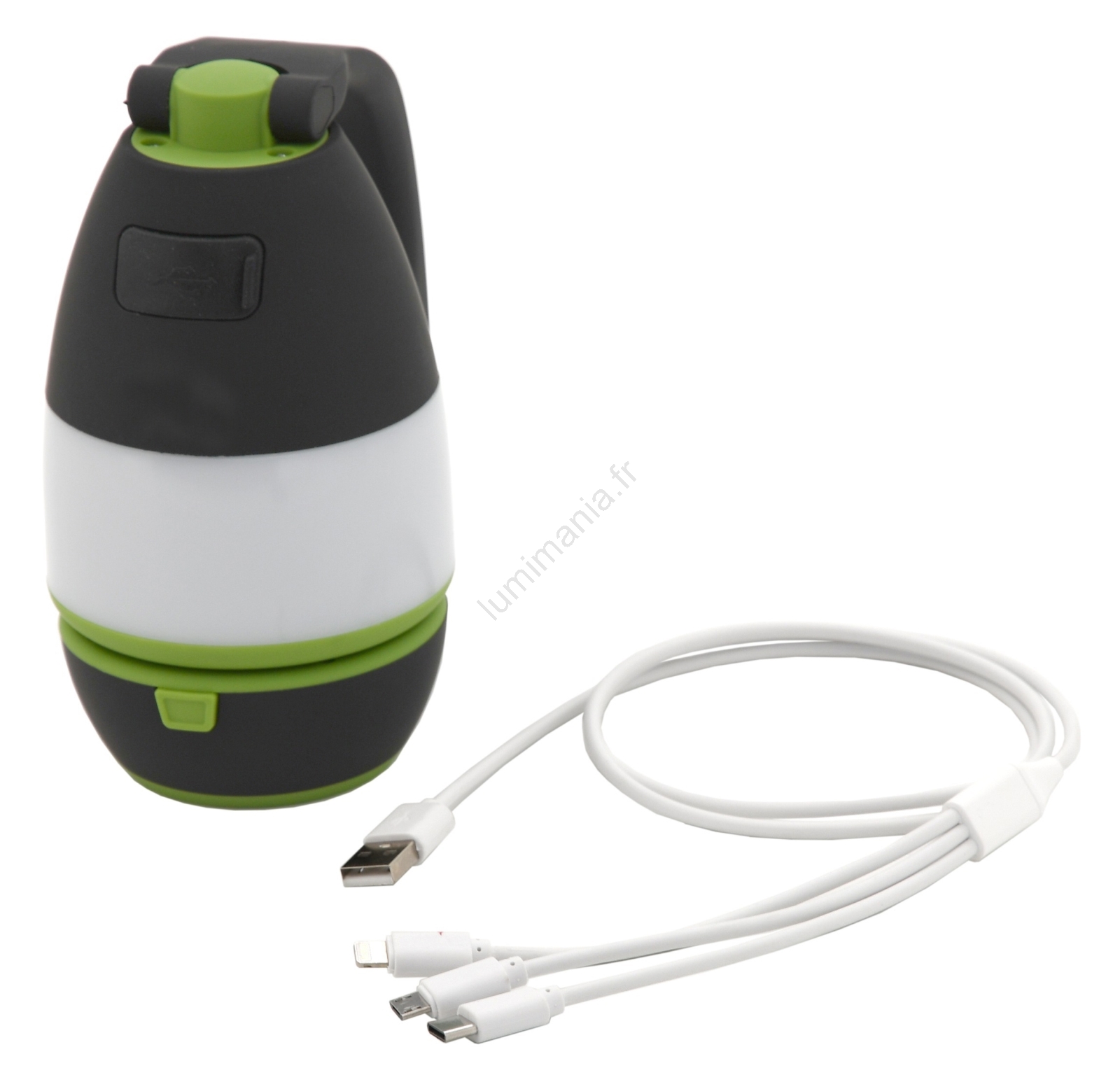 Lampe LED rechargeable avec batterie portative LED/3W/1500mAh | Lumimania