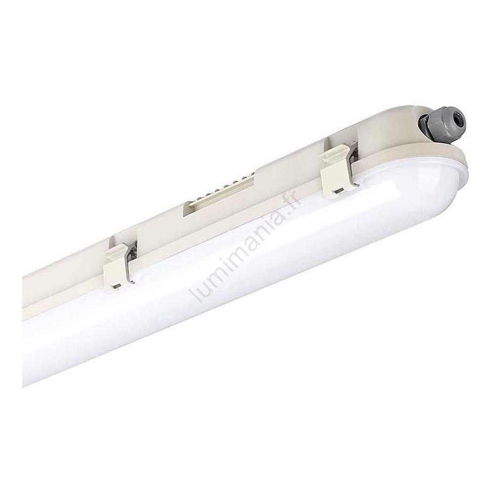 Luminaire fluorescent industriel SAMSUNG CHIP LED/60W/230V 6500K 120cm ...