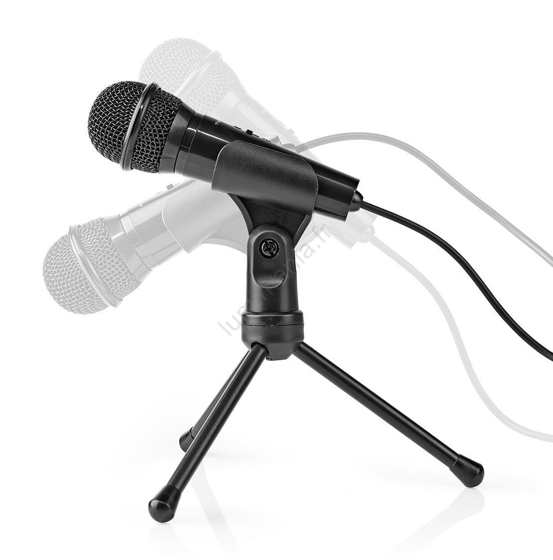 Nedis MICTJ100BK - Microphone de table pour PC 1,5V | Lumimania
