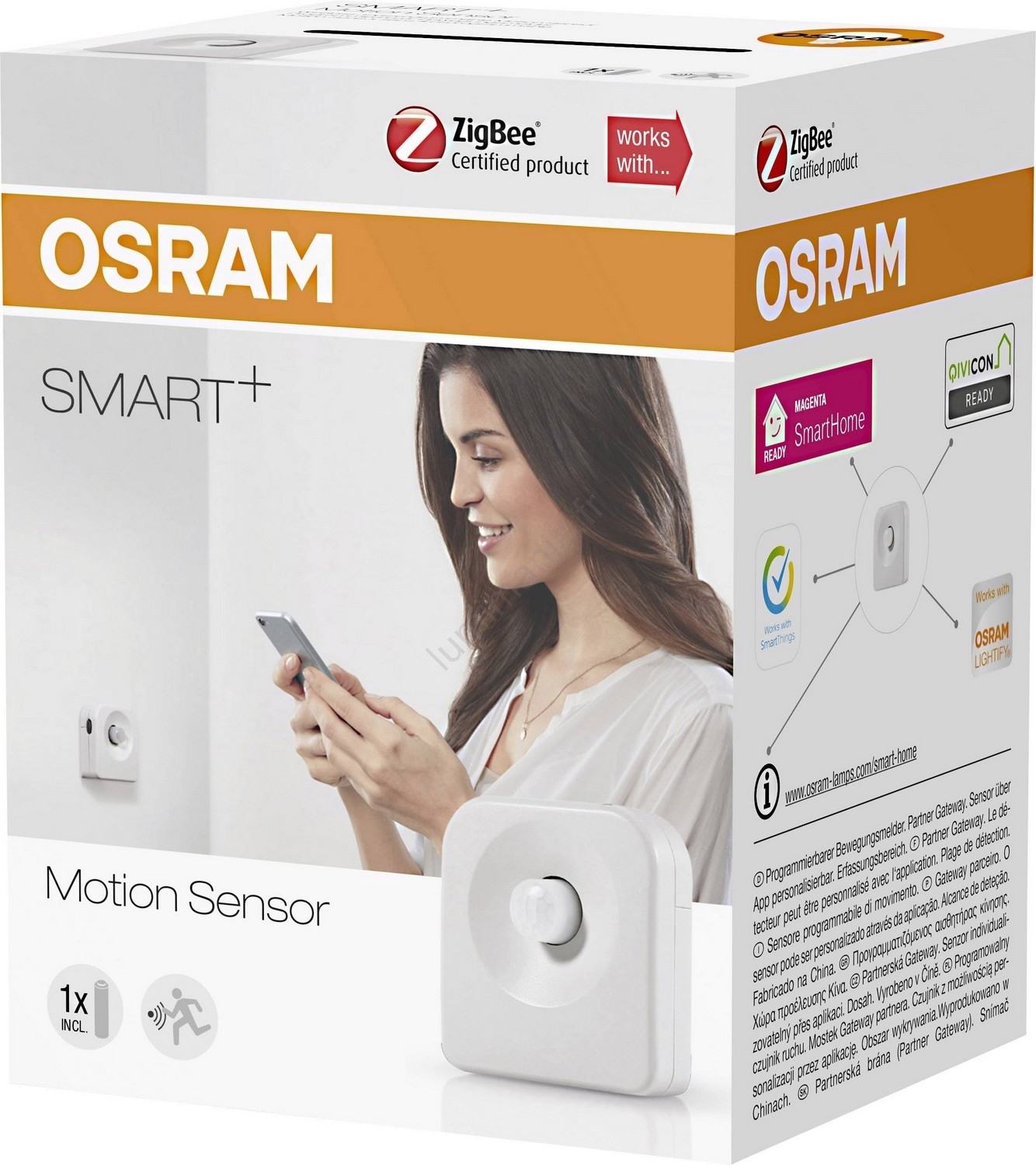 Osram - Détecteur de mouvement intelligent SMART + 1xCR2 | Lumimania