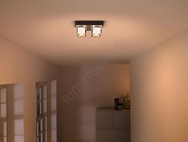 Philips 36761/17/16 - plafonnier LED MYLIVING TIBRIS 4xLED/4,5W/230V ...