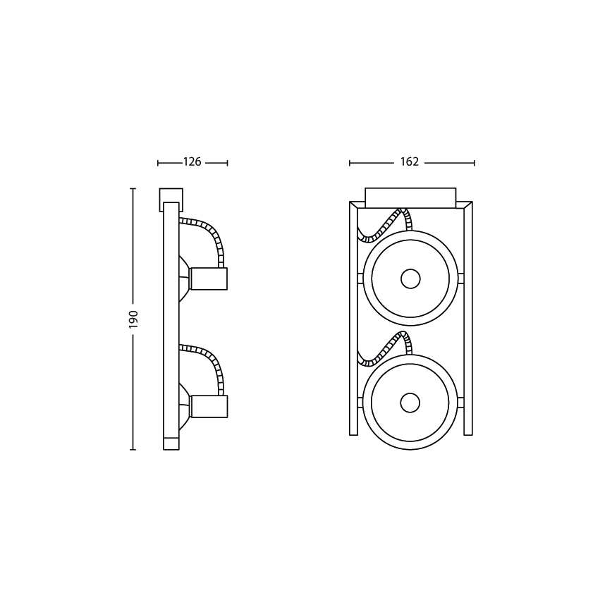 Philips 53062/48/PN - Spot FAST 2xG9/42W/230V | Lumimania