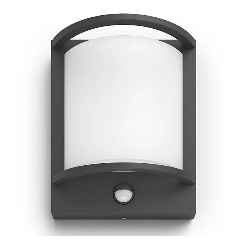 Philips - LED Applique murale extérieure avec détecteur SAMONDRA LED/3 ...