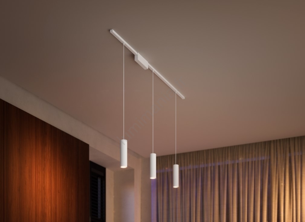 Philips - LOT 3x Lustre à intensité variable pour système de rail Hue ...