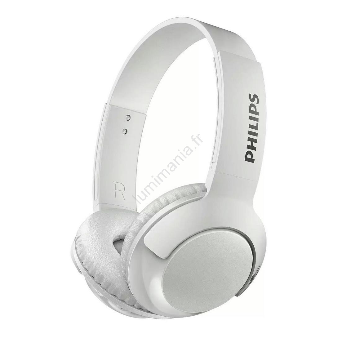 Philips SHB3075WT/00 - Écouteurs sans fil avec Bluetooth blanc | Lumimania