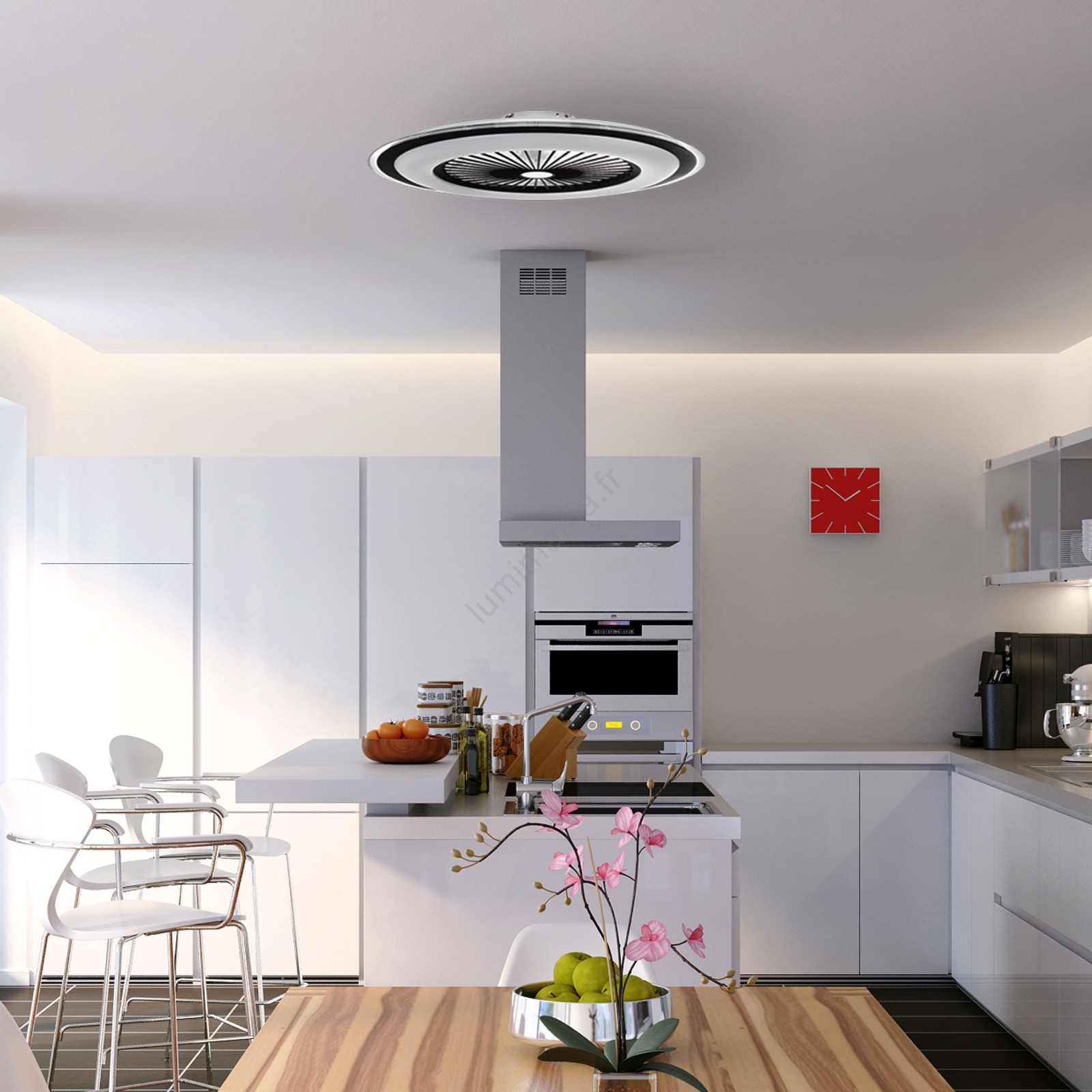 Plafonnier dimmable LED avec ventilateur ZONDA LED/65W/230V | Lumimania Plafonnier dimmable LED avec ventilateur ZONDA LED/65W/230V | Lumimania