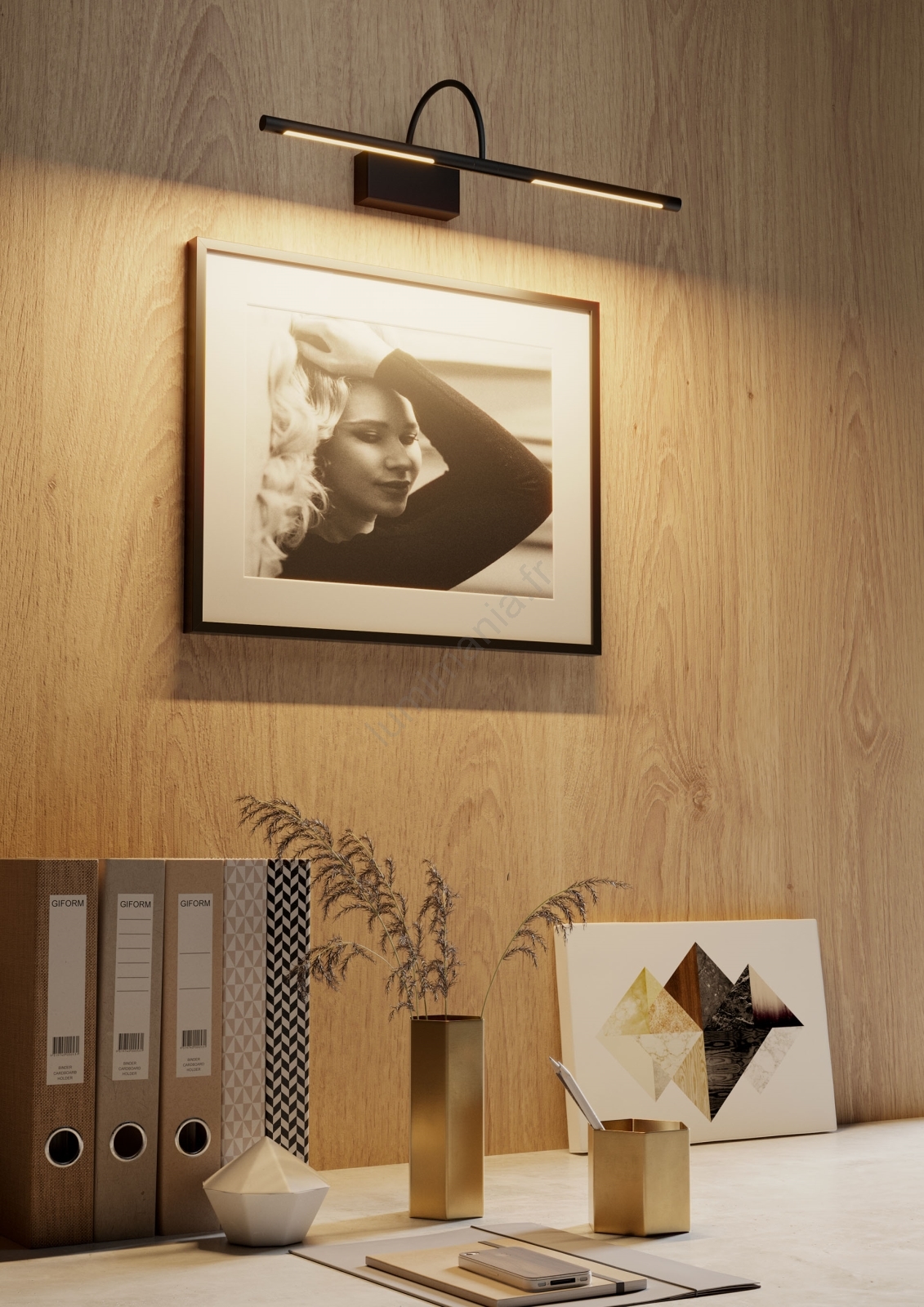 Redo 01-1135 - Applique LED pour tableau KENDO LED/6W/230V 34,4 cm ...