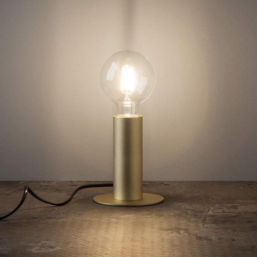 Redo 01-2130 - Lampe de table tactile RIVET 1xE27/42W/230V doré | Lumimania