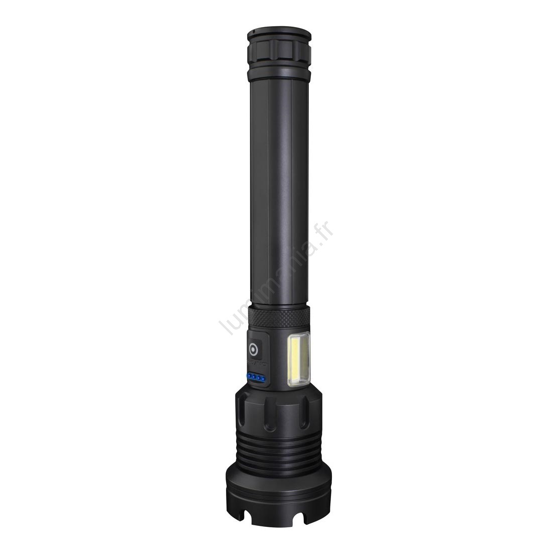 Sencor - Lampe torche en aluminium rechargeable avec fonction batterie ...