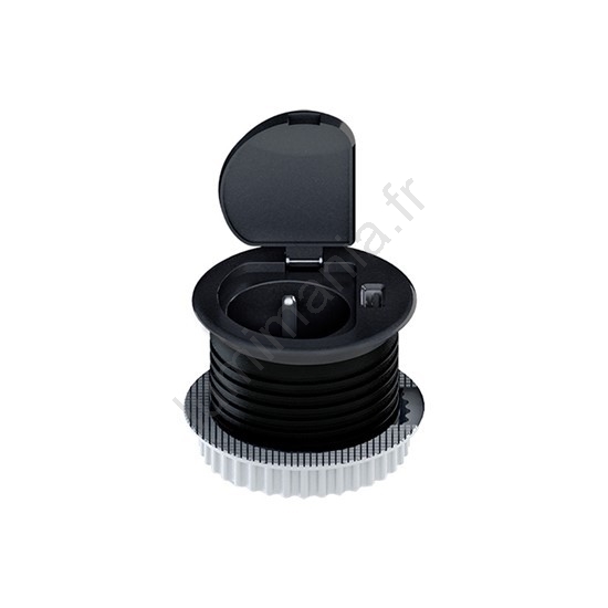 Solight PP122-B − Prise encastrable USB avec cache 230V | Lumimania Solight PP122-B − Prise encastrable USB avec cache 230V | Lumimania