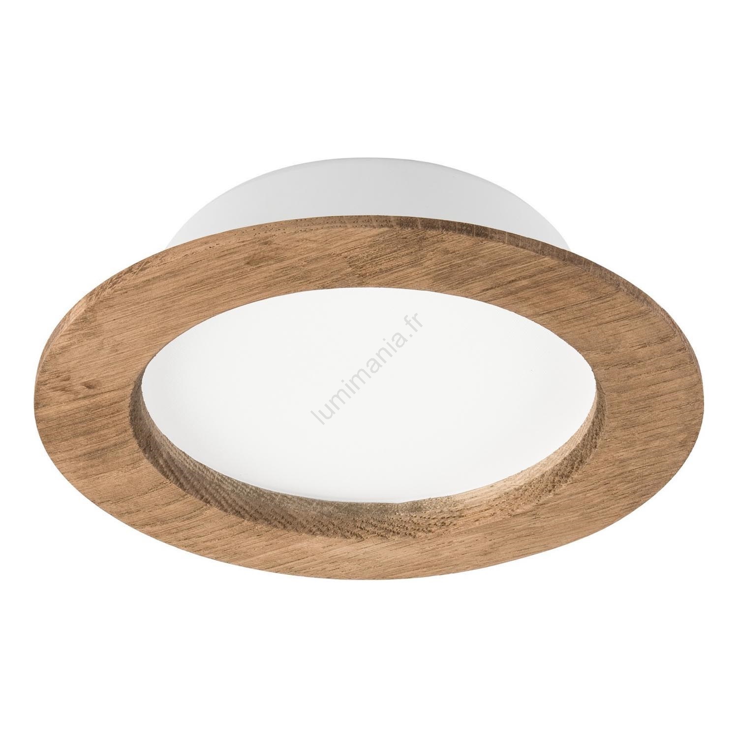 Spot encastrable WOODY SPOT LED/12,5W/230V 4000K noyer ø 16 cm | Lumimania