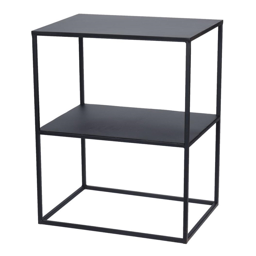 Table d'appoint LOFT 50x40 cm noir | Lumimania