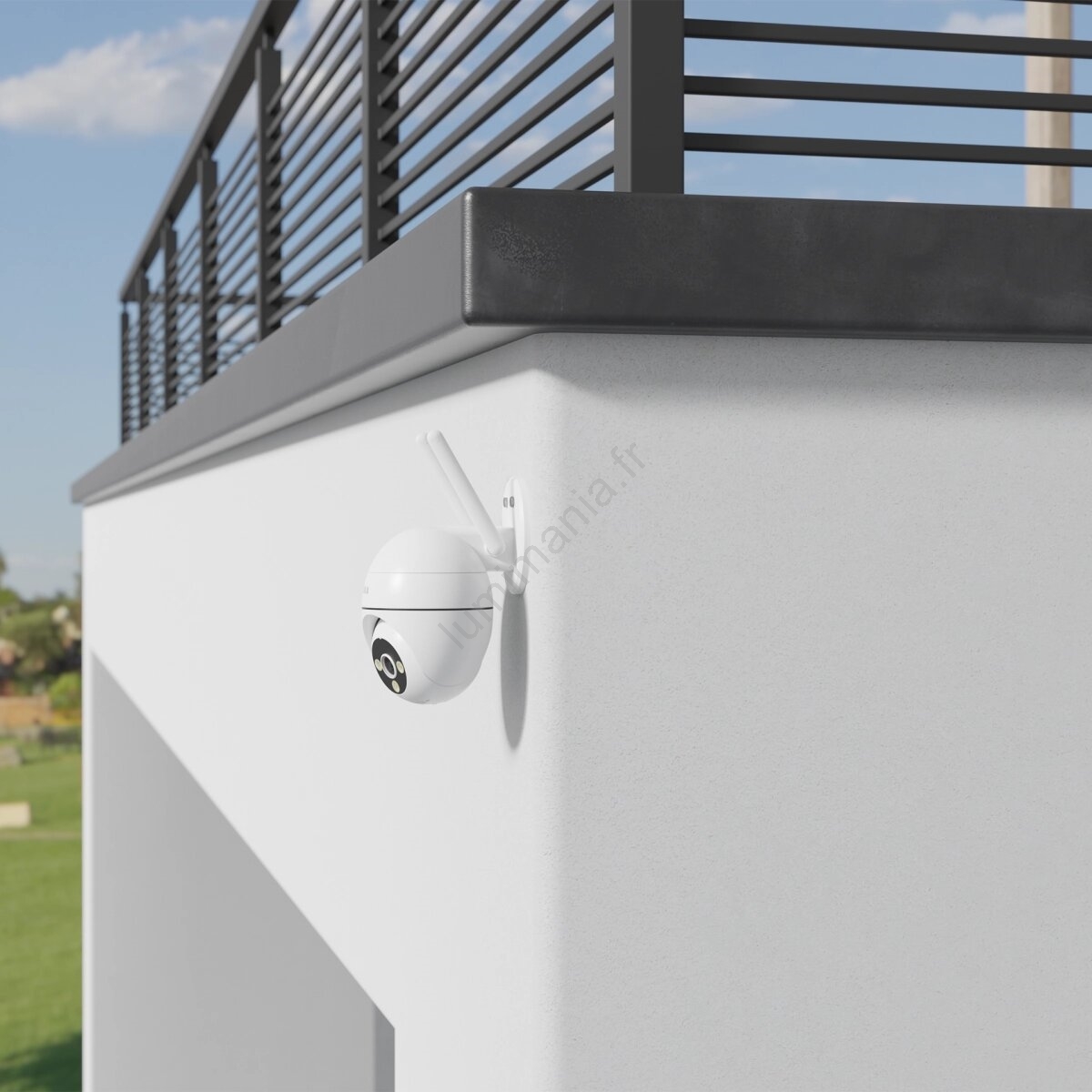 TESLA Smart - Caméra extérieure connectée avec détecteur 2K 1296p 5V Wi ...