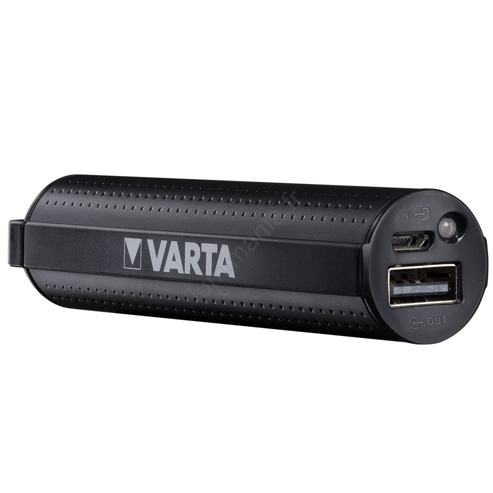 Varta 57959 - Power Bank 2600mAh/3,7V noir | Lumimania
