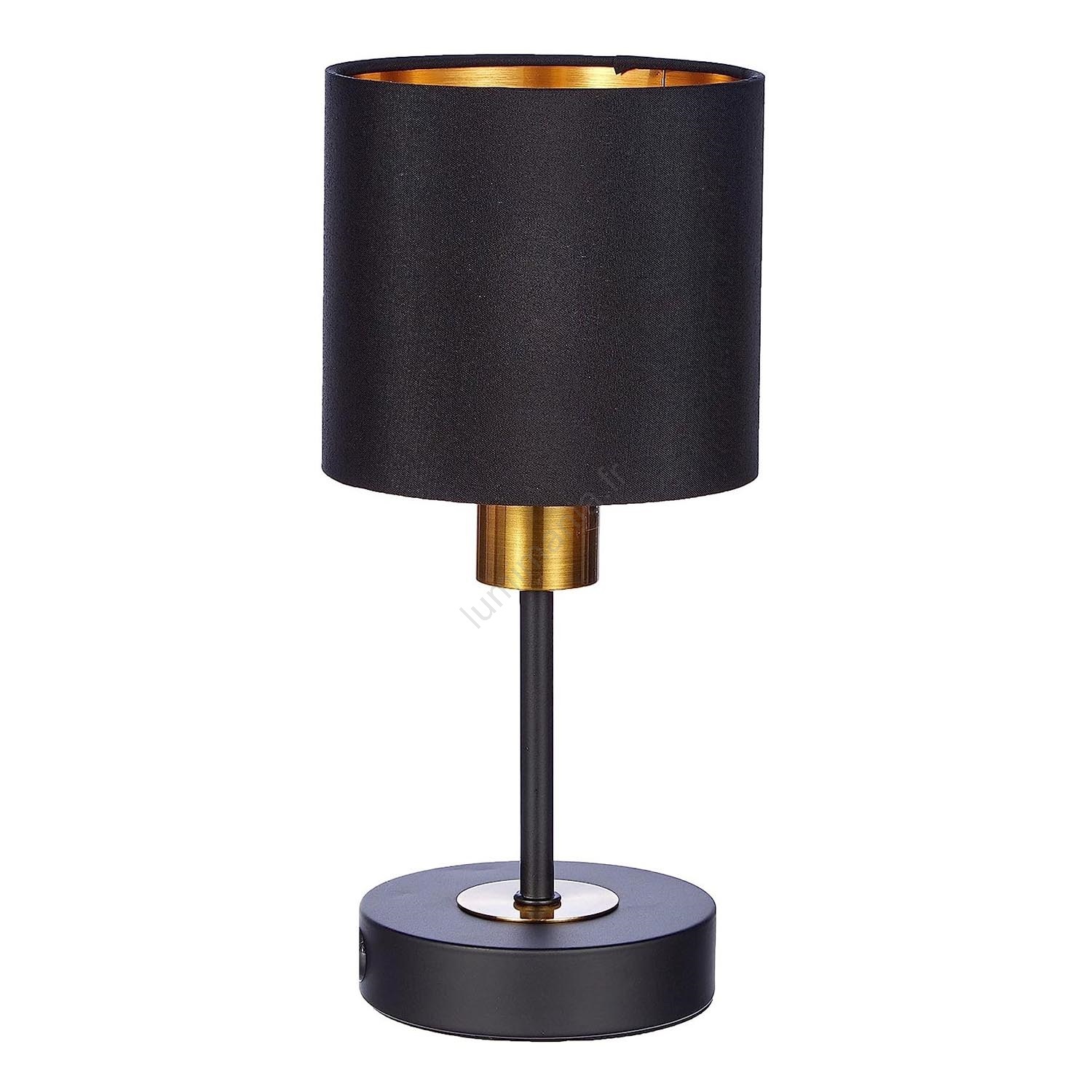 Wofi 860401109000 - Lampe de table LOTTE 1xE14/40W/230V noir | Lumimania